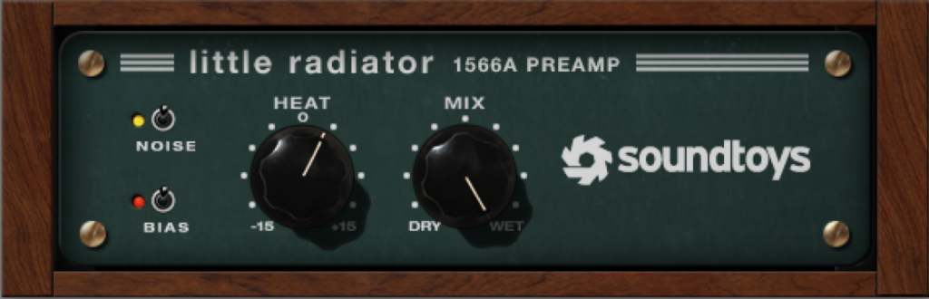 Soundtoys「Radiator」の特徴と使い方 | サウンドに1960年代のアナログ感と温かみを与えるプラグイン | スタジオ翁
