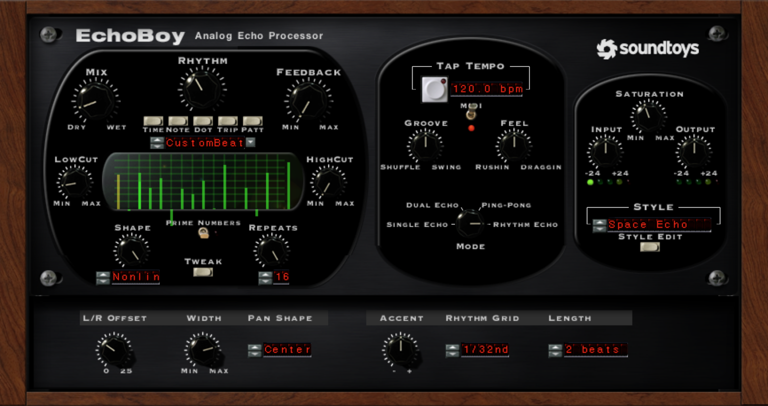 Soundtoys 「EchoBoy」の特徴と使い方を解説!! 愛用している著名アーティストは？ | スタジオ翁