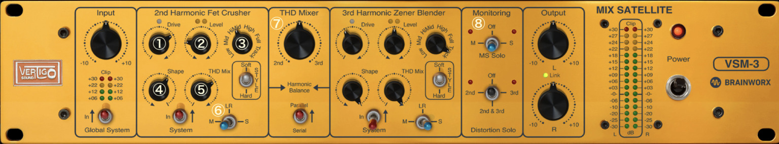 Vertigo「VSM-3」| 音づくりからマスタリングまで使える便利なサチュレーションプラグイン | スタジオ翁