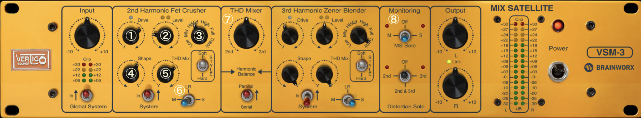 Vertigo「VSM-3」| 音づくりからマスタリングまで使える便利なサチュレーションプラグイン | スタジオ翁