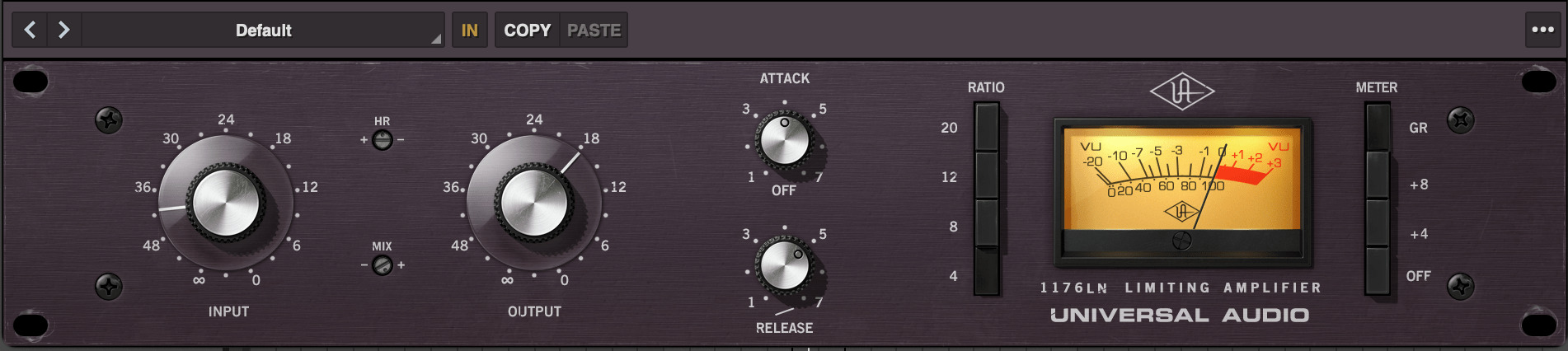 1176系コンプの特徴と使い方 | スタジオ翁